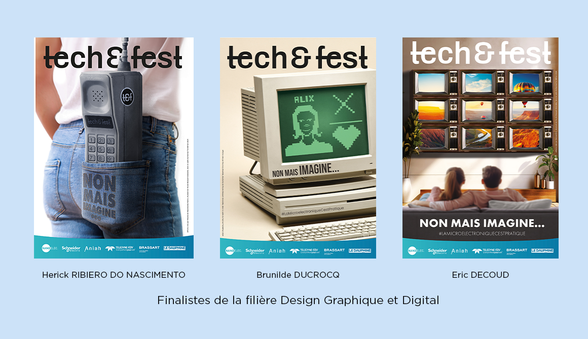 Ecole de Design BRASSART Grenoble | Concours d'Affiche Tech&Fest